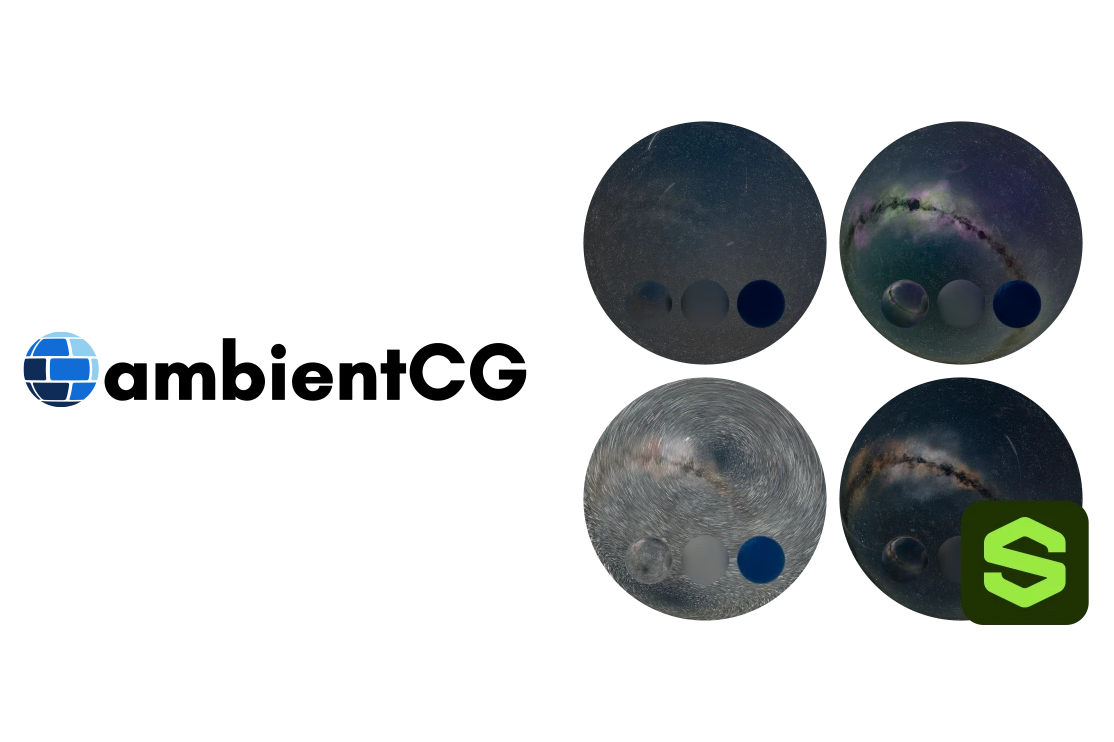 Night Sky HDRI Substance 001 | ambientCG